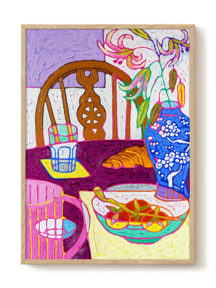 Lisa Nooin - Blue Vase Lillies | PSTR studio