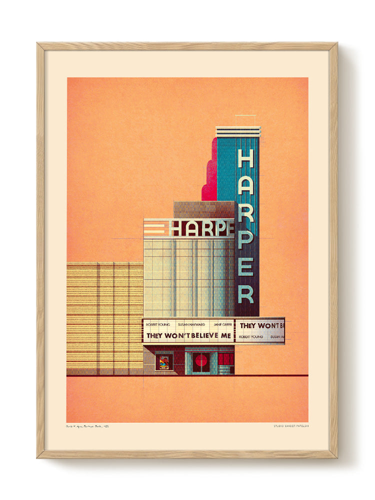 Sander Patelski - The Harper Theater 1939 | PSTR studio