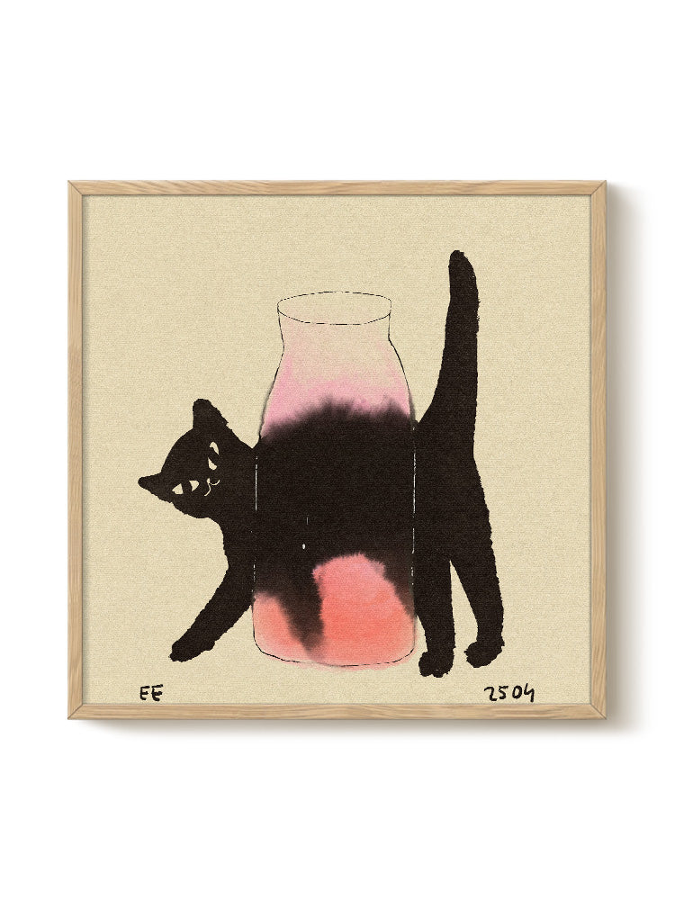 Enikő Eged - Cat Bottle | PSTR studio
