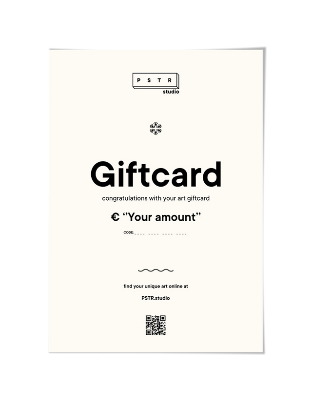 Here's your gift card for PSTR studio! | PSTR studio