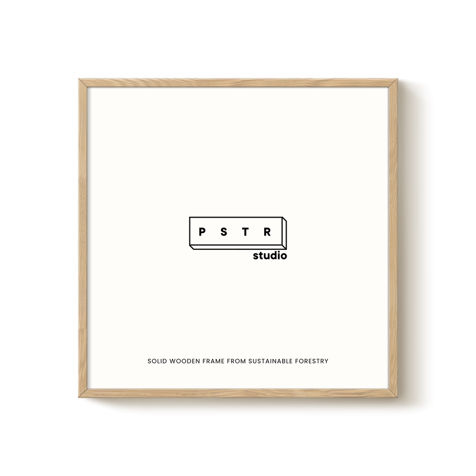 Natural Oak Frame - PSTR studio