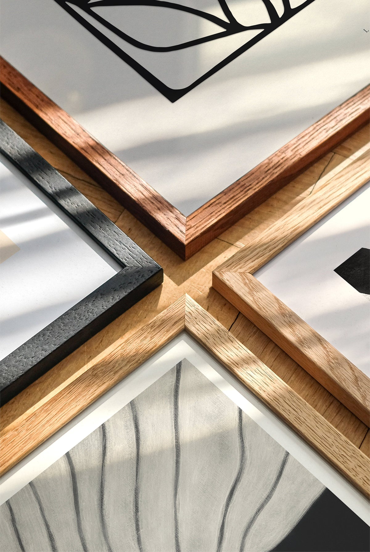 Natural Oak Frame - PSTR studio