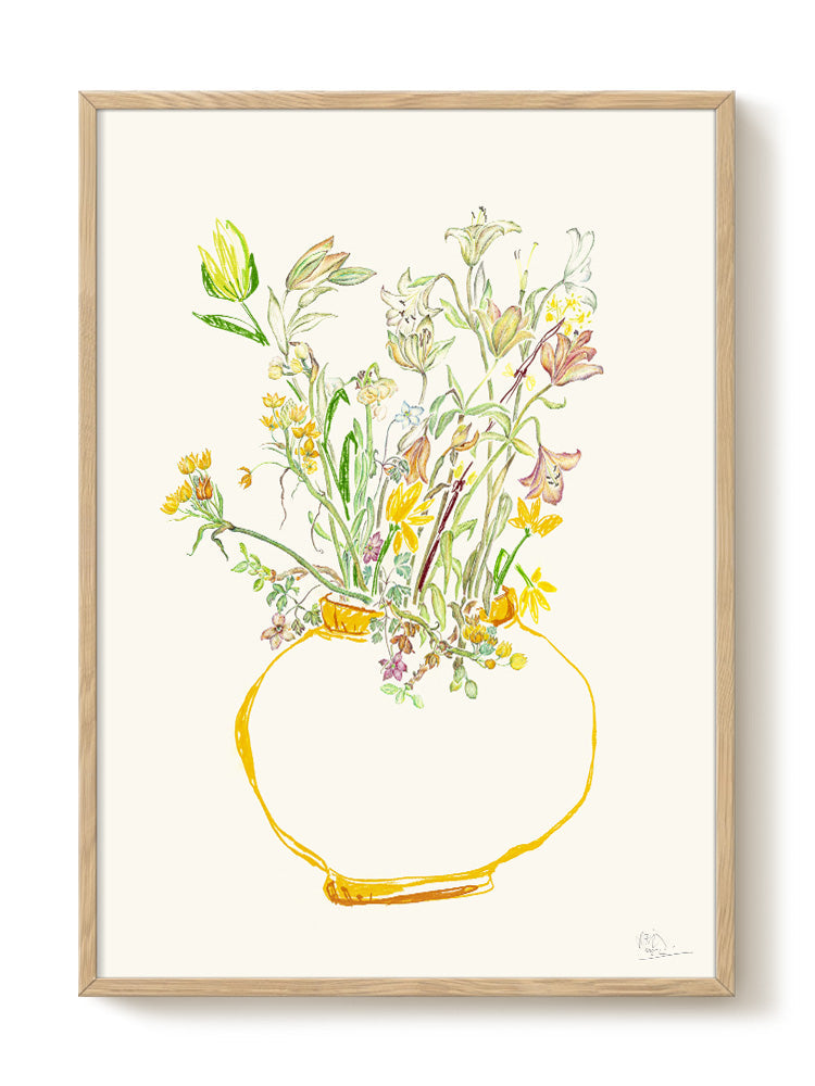 Mette Rix - Wild Flowers Green | PSTR studio