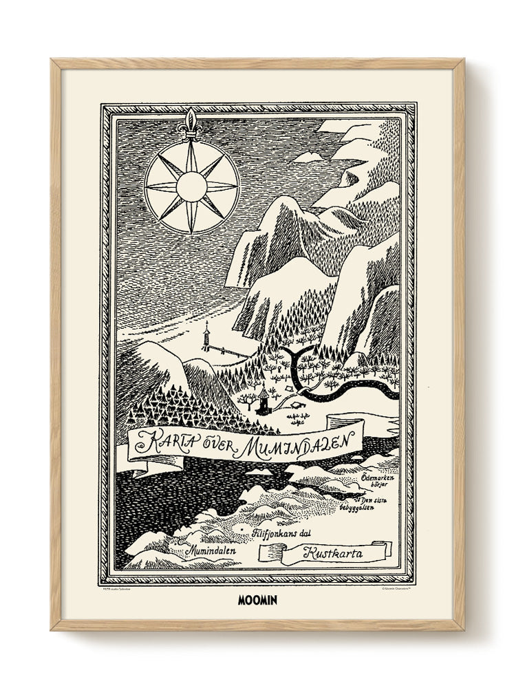 Moomin - Map of Moomin Valley I | PSTR studio