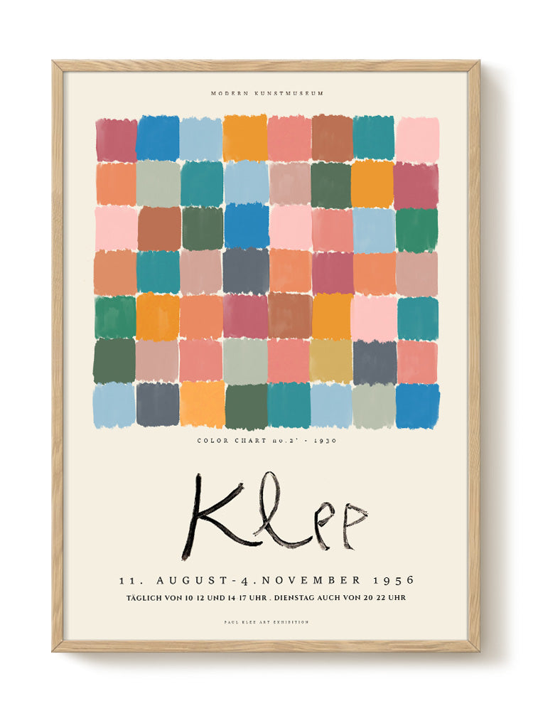 Paul Klee - Color Charts | PSTR studio