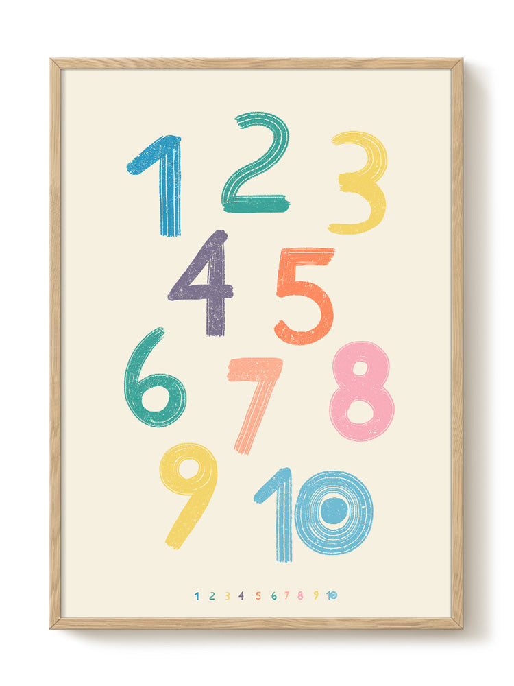 Zoe - Groovy Numbers | PSTR studio