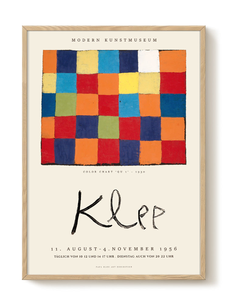 Paul Klee - Color Chart | PSTR studio
