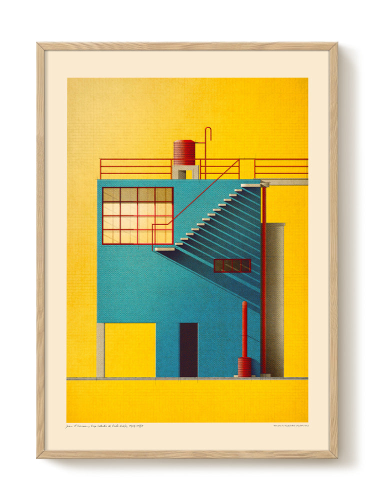 Sander Patelski - Juan O’Gorman Casa Estudio de Frida Kahlo | PSTR studio