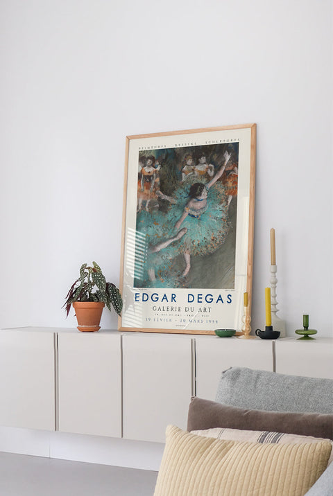 Edgar Degas - Art Exhibition poster | PSTR studio