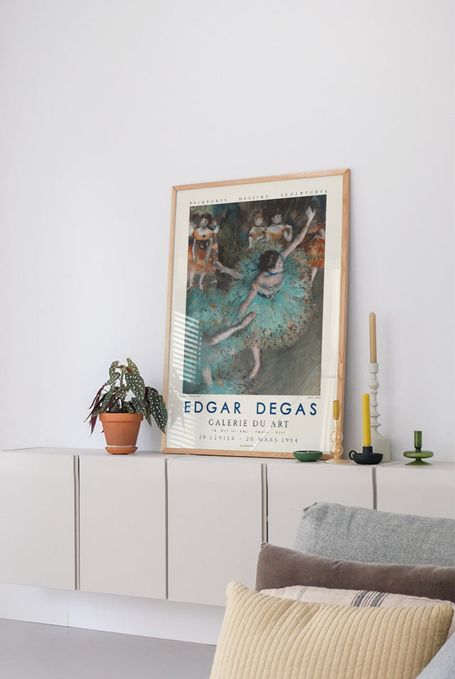 Edgar Degas - Art Exhibition poster | PSTR studio