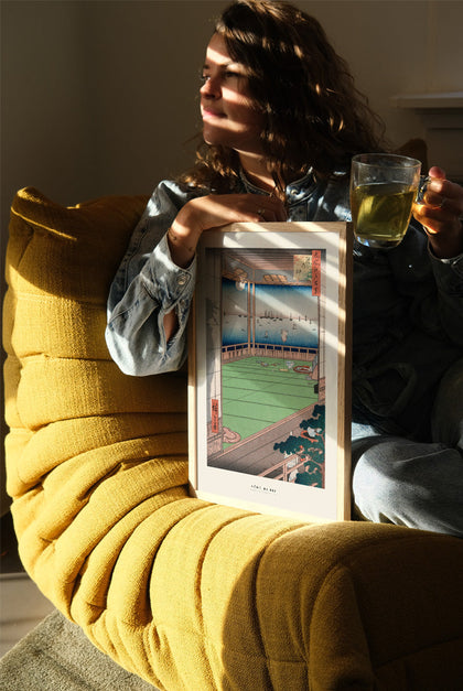 Kōno Bairei - The Moon Viewing Promontory | PSTR studio