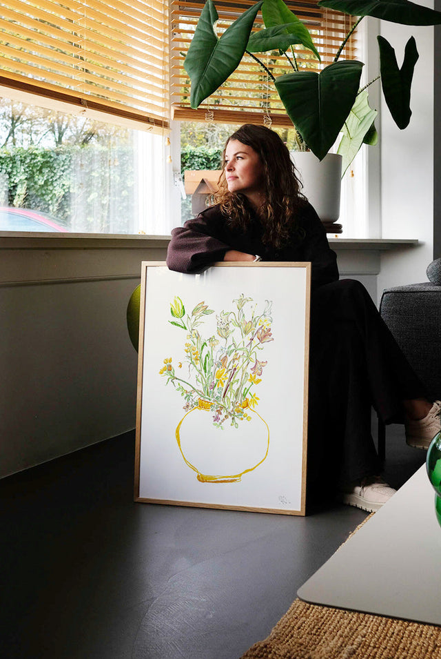 Mette Rix - Wild Flowers Green | PSTR studio