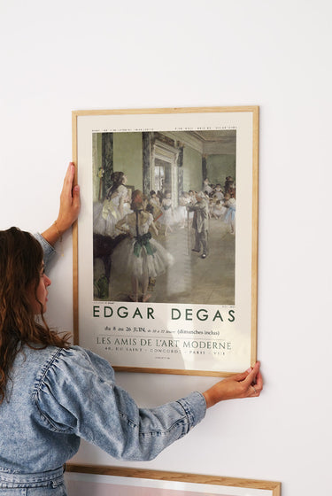 Edgar Degas - Art Exhibition poster | PSTR studio