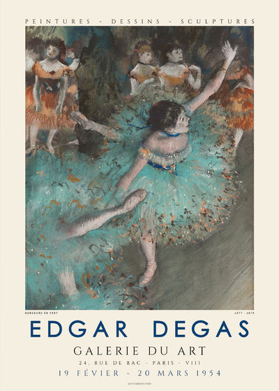 Edgar Degas - Art Exhibition poster | PSTR studio