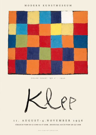 Paul Klee - Color Chart | PSTR studio