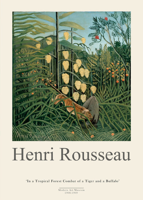 Henri Rousseau - Tropical Forest | PSTR studio