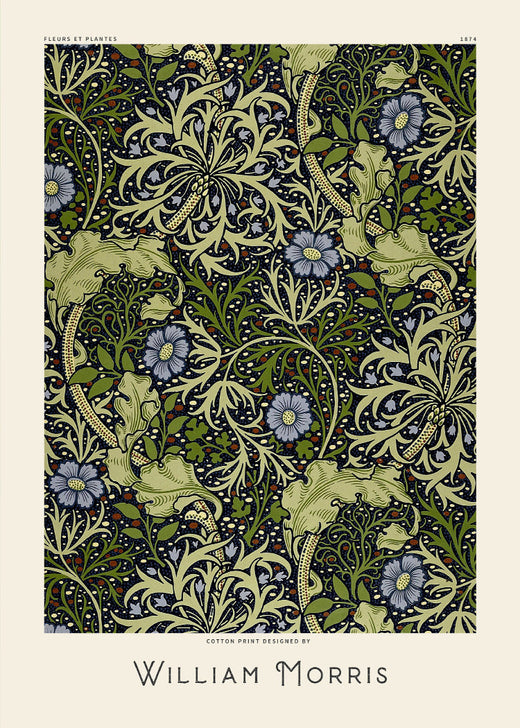 William Morris - Purple flower | PSTR studio