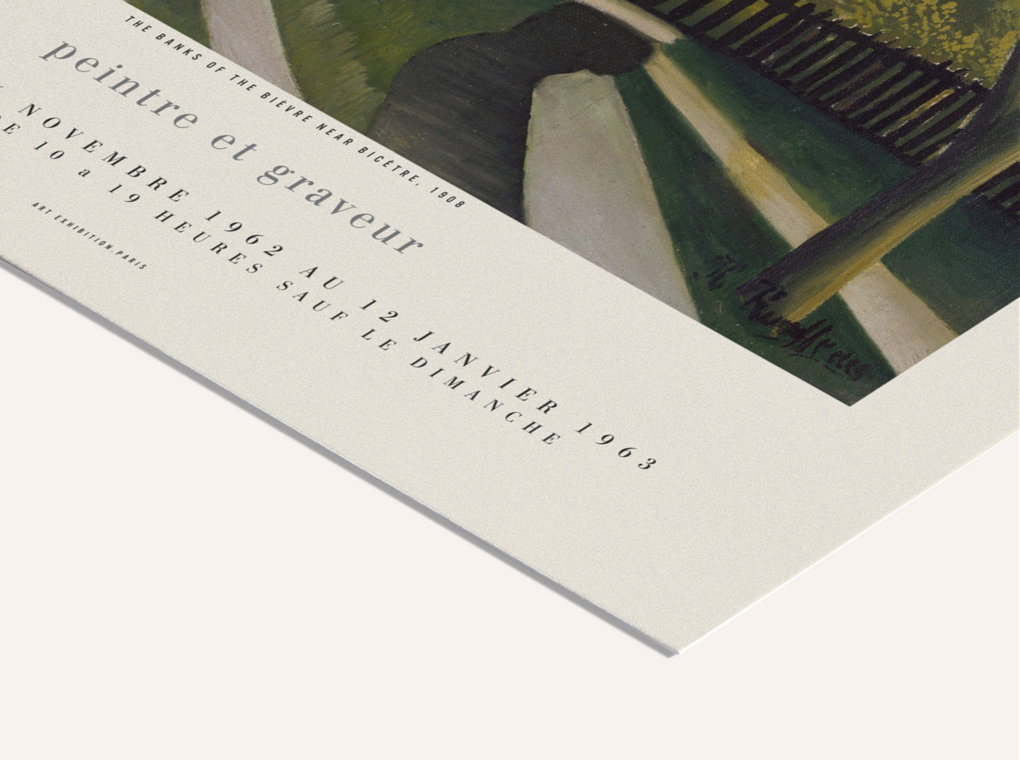 Henri Rousseau - River Banks | PSTR studio