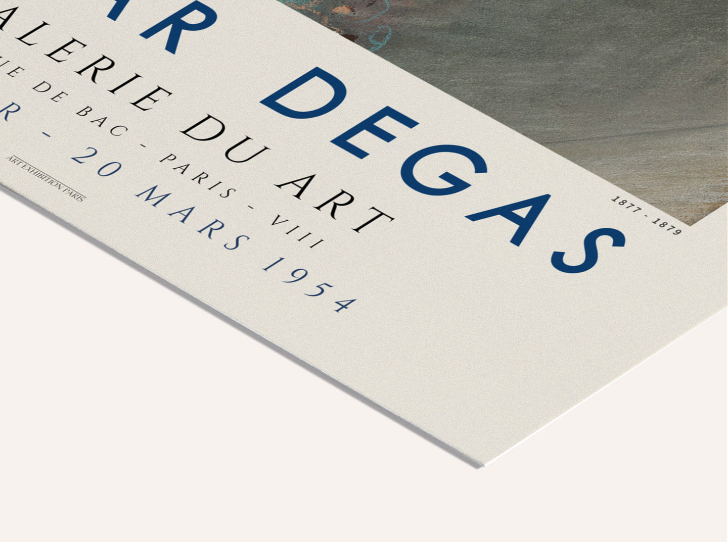 Edgar Degas - Art Exhibition poster | PSTR studio