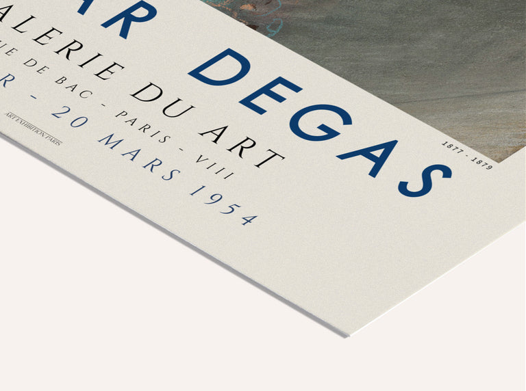 Edgar Degas - Art Exhibition poster | PSTR studio