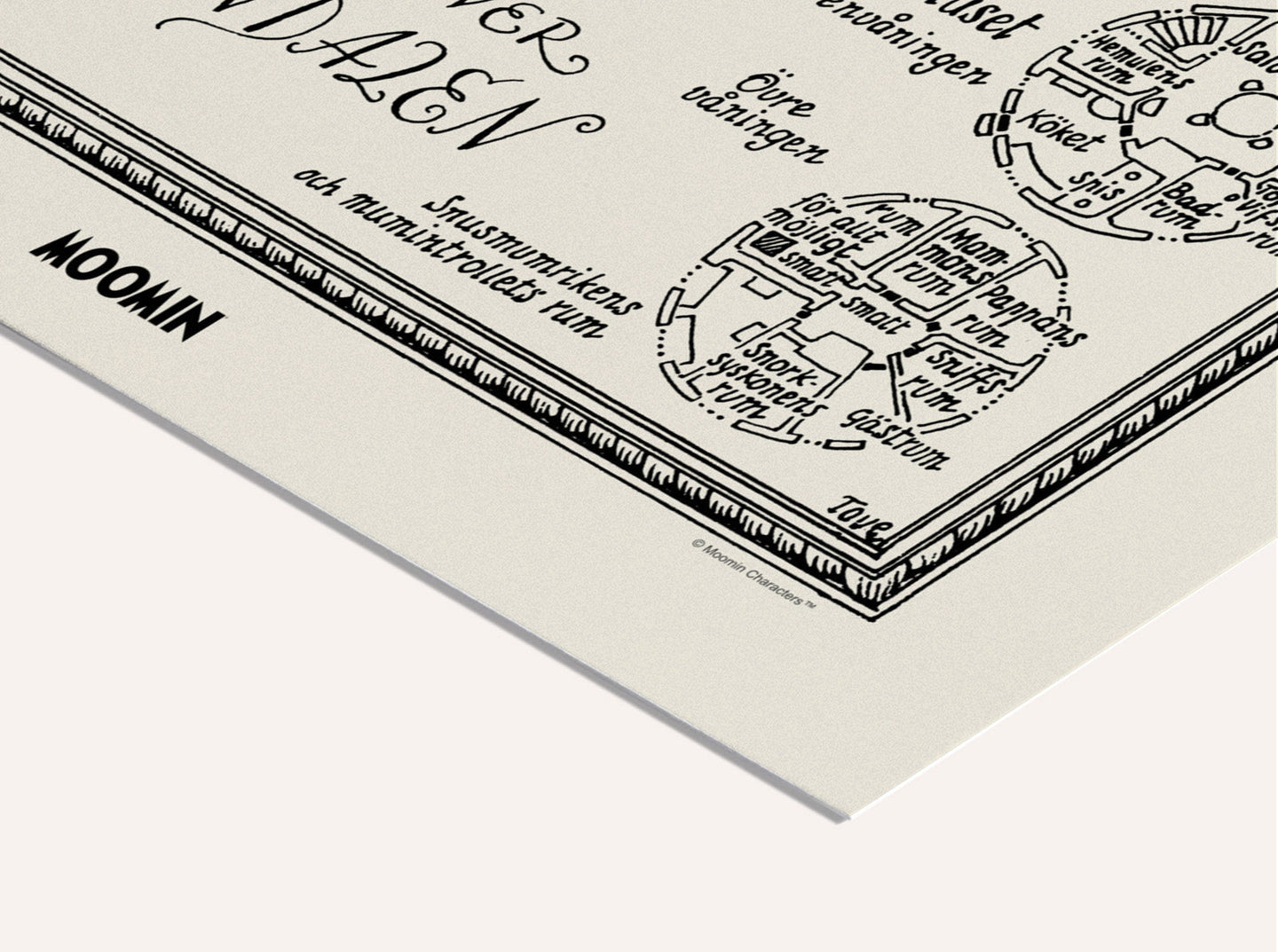 Moomin - Map of Moomin Valley II | PSTR studio