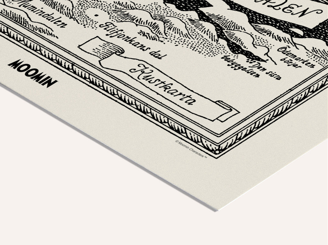 Moomin - Map of Moomin Valley I | PSTR studio